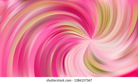 Abstract Pink Swirl Background Design Stock Vector (Royalty Free ...