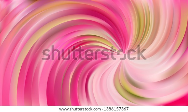 Abstract Pink Swirl Background Design Stock Vector (Royalty Free ...
