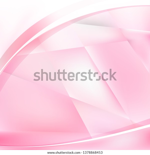 Abstract Pink White Background Design Stock Vector (Royalty Free ...