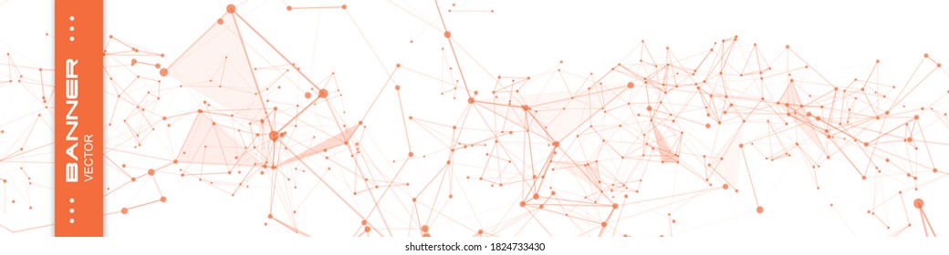 Abstract Plexus Lines On White Backgroundtechnological Stock Vector ...