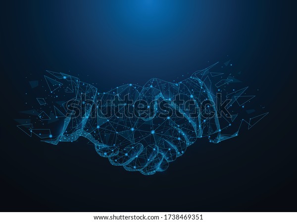 1.476 imagens de Dotted handshake Imagens, fotos stock e vetores ...