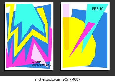 Abstract Poster Design Creative Hand Drawn Stock Vector (Royalty Free ...
