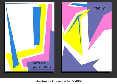 Abstract Poster Design Creative Hand Drawn Stock Vector (Royalty Free ...