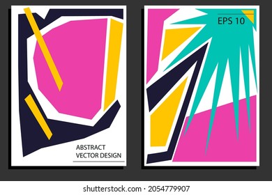 Abstract Poster Design Creative Hand Drawn Stock Vector (Royalty Free ...
