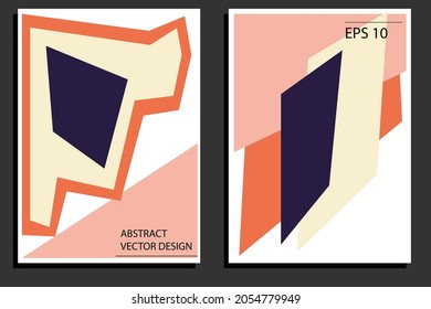 Abstract Poster Design Creative Hand Drawn Stock Vector (Royalty Free ...