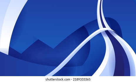 Abstract Presentation Background Wavy Curve Geometric Stock Vector ...