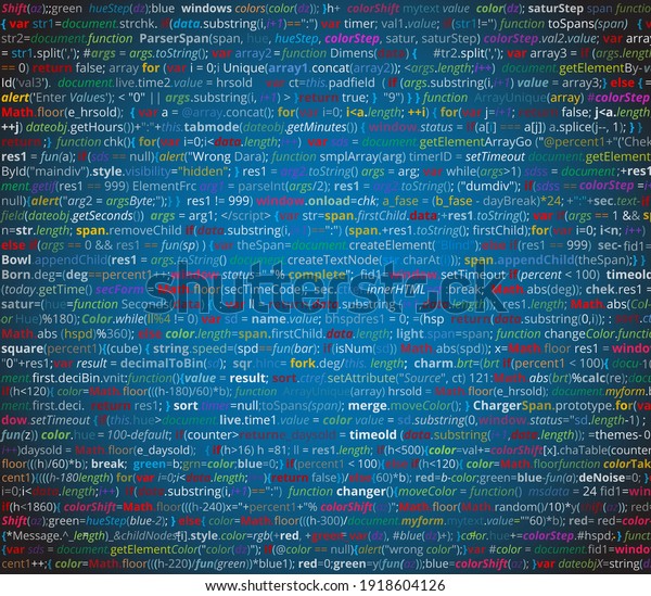 Abstract Program Code Screen Colored Lighted Stock Vector (Royalty Free ... Abstract Program Code Screen Colored Lighted Stock Vector (Royalty Free ...