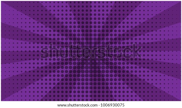 Abstract Purple Striped Retro Comic Background Stock Vector (Royalty ...