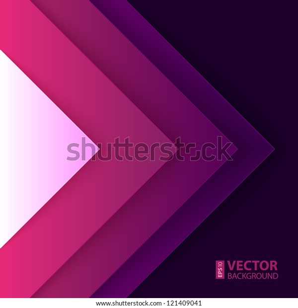 Abstract Purple Violet Triangle Shapes Vector Stock Vector (Royalty ...