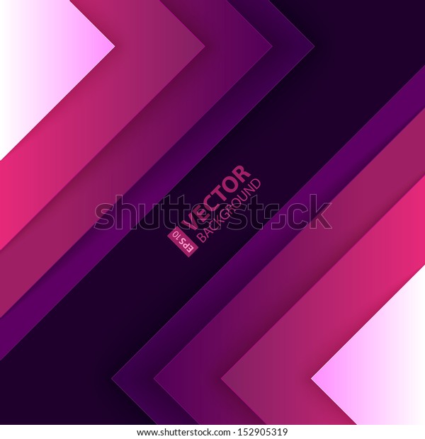 Abstract Purple Violet Triangle Shapes Vector Stock Vector (Royalty ...