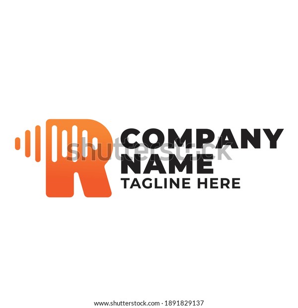 Abstract Radio Poadcast Logo Design Template Stock Vector (Royalty Free ...