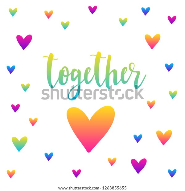 Abstract Rainbow Card Background Modern Pattern Stock Vector (Royalty ...