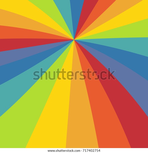 Abstract Rainbow Ray Texture Festive Background Stock Vector (Royalty ...