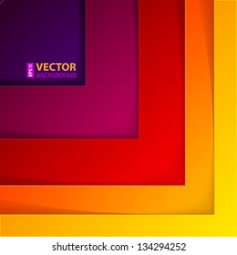 Abstract Rainbow Rectangle Shapes Background Rgb Stock Vector (Royalty ...