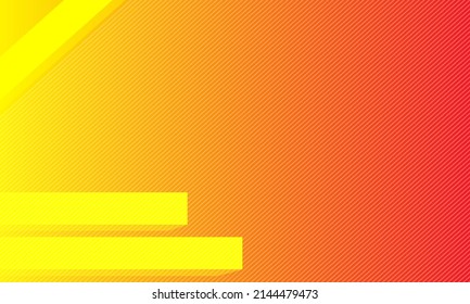 Abstract Rectangle Shapes Yellow Orange Gradient Stock Vector (Royalty ...