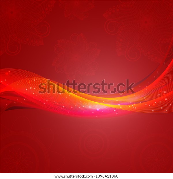 Abstract Red Background Flyer Brocure Banner Stock Vector (Royalty Free ...