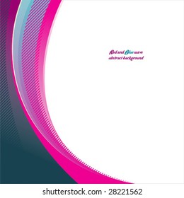 Abstract Red Blue Card Stock Vector (Royalty Free) 28221562 | Shutterstock