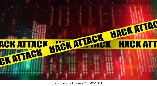 Abstract Red Cyberspace Background Crime Scene Stock Vector (Royalty ...