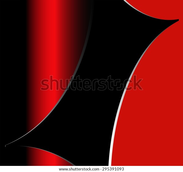 Abstract Red Flyer Background Clipart Stock Vector (Royalty Free ...