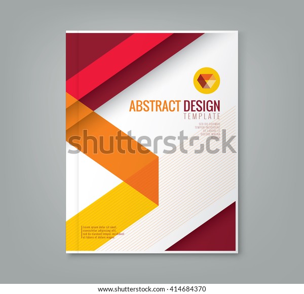 Abstract Red Line Design Background Template Stock Vector (Royalty Free ...