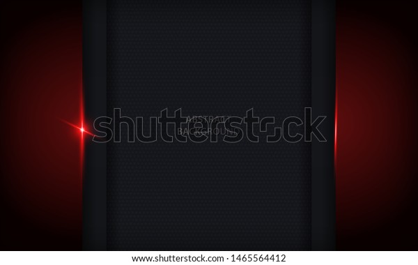 Abstract Red Metallic Background Modern Dark Stock Vector (Royalty Free ...