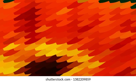 Abstract Red Orange Geometric Shapes Background Stock Vector (Royalty ...