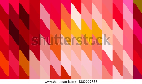 Abstract Red Orange Geometric Shapes Background Stock Vector (Royalty ...