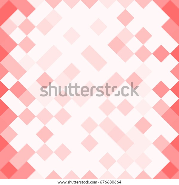 Abstract Red Pink White Background Mesh Stock Vector (Royalty Free ...