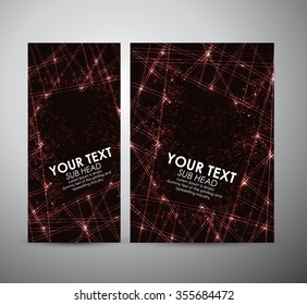 Abstract Red Shining Line Graphic Resources Stock Vector (Royalty Free ...