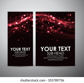 Abstract Red Shining Line Graphic Resources Stock Vector (Royalty Free ...