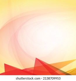 Abstract Red Smooth Background Banner Design Stock Vector (Royalty Free ...