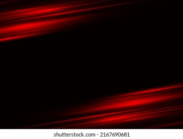Abstract Red Speed Neon Light Effect Stock Vector (Royalty Free ...