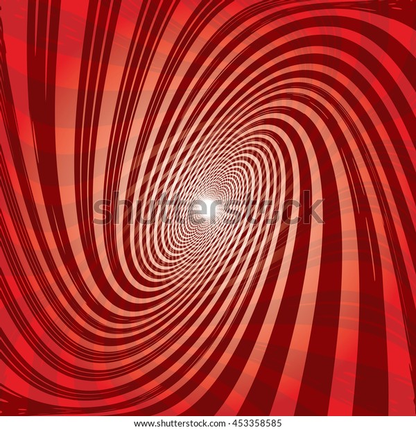 Abstract Red Spiral Vector Illustration Stock Vector (Royalty Free ...