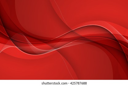 1,506,332 Red waves background Images, Stock Photos & Vectors ...