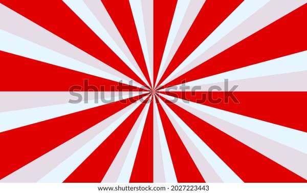 Abstract Red White Ray Star Burst Stock Vector (Royalty Free ...