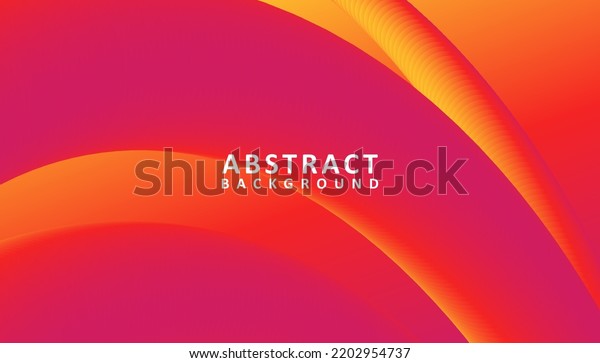 Abstract Red Yellow Background Design Modern Stock Vector (Royalty Free ...