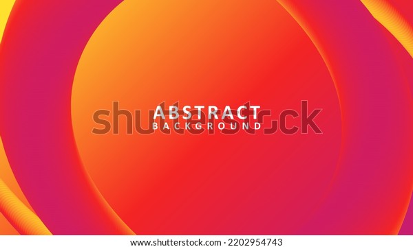 Abstract Red Yellow Background Design Modern Stock Vector (Royalty Free ...
