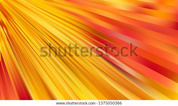 Abstract Red Yellow Diagonal Lines Background Stock Vector (Royalty ...