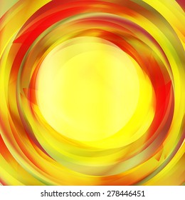 Abstract Red Yellow Swirl Background Space Stock Vector (Royalty Free ...