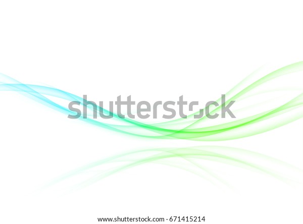 Abstract Refreshing Futuristic Motion Swoosh Wave Stock Vector (Royalty ...