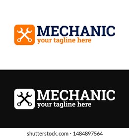 Abstract Repair Auto Logo Unique Repair Stock Vector (Royalty Free ...
