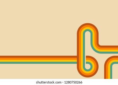 Abstract Retro Lines Old Paper Background Stock Vector (Royalty Free ...