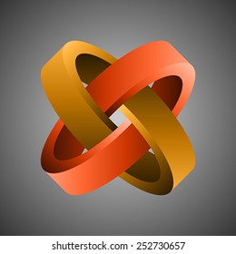 4,665 Intersecting rings Stock Illustrations, Images & Vectors ...