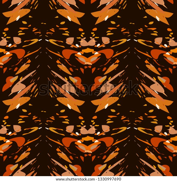 Abstract Safari Colors Vector Seamless Pattern: стоковая векторная ...