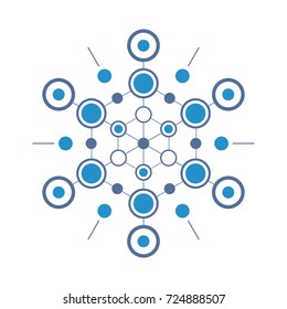 Abstract Science Logo Template: เวกเตอร์สต็อก (ปลอดค่าลิขสิทธิ์ ...