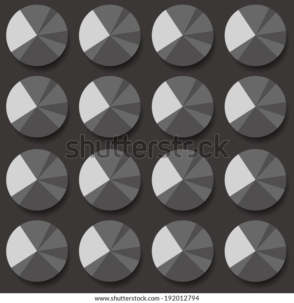 Abstract Seamless Background Plastic Realistic Spikes Stock Vector ...
