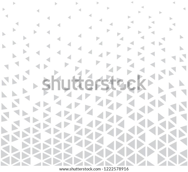 abstract seamless geometric triangle pattern vector background
