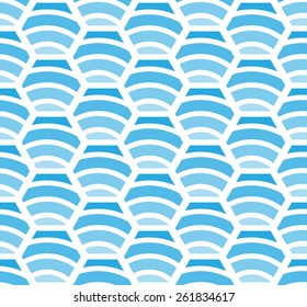 Abstract Seamless Pattern Blue Honey Combs Stock Vector (Royalty Free ...