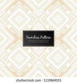 Abstract Seamless Pattern Design Background Vector Stock Vector ...