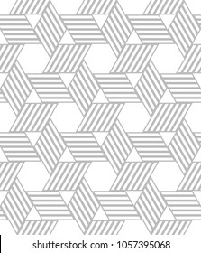 Abstract Seamless Pattern Geometric Shapes Stock Vector (Royalty Free ...